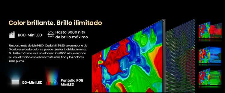 Televisor Hisense 116" RGB MiniLED 116UX | Hisense